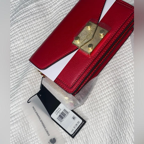 Karl Lagerfeld | Bags | Nwt Karl Lagerfeld Red Bag | Poshmark